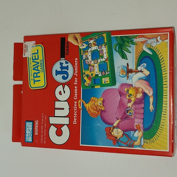 Parks Brother | Toys | Clue Jr Travel Games Vintage Collectible | Poshmark